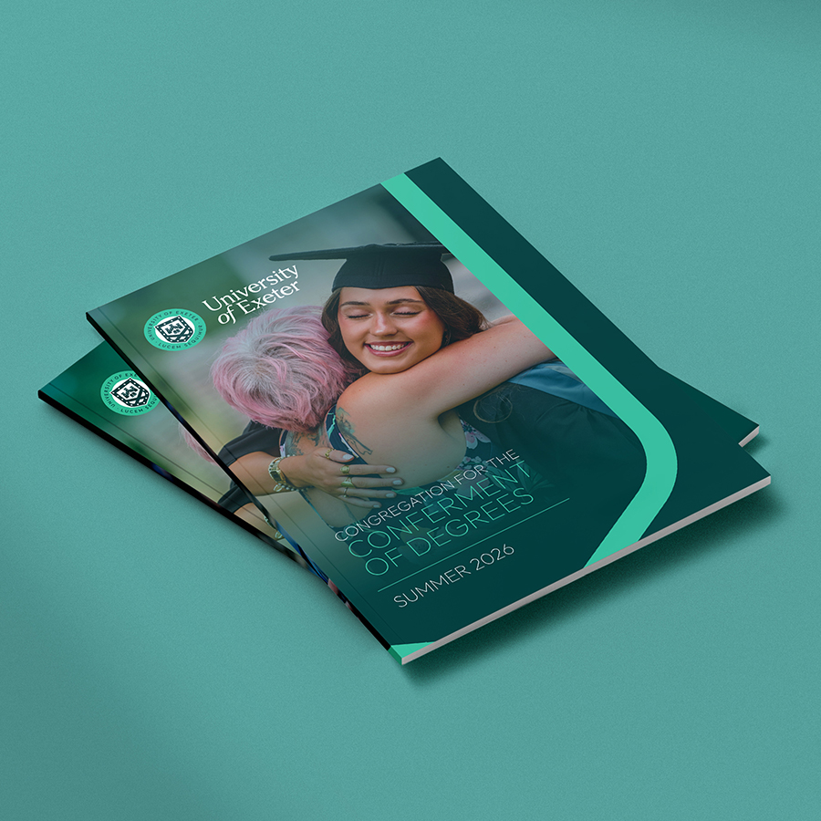 University of Exeter Graduation Brochure | Graduation Brochure Print